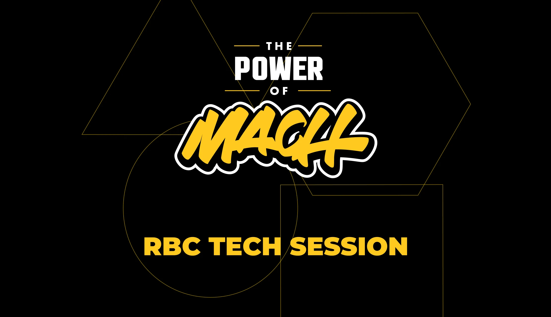 RBC Tech Session - The Power of MACH | Stockholm | Oct 20